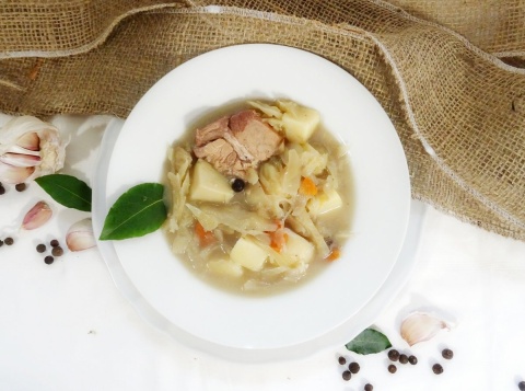 Kuchnia Kwasiora Sklep > Kapuśniak wiejski z żeberkiem 510g DOMOWY WEK